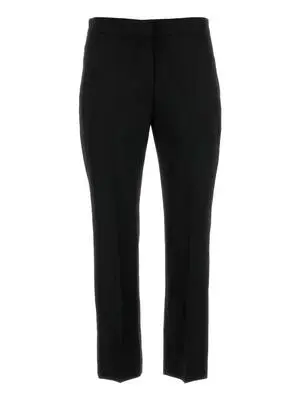 Alexander McQueen Wool Trousers - 1000|black